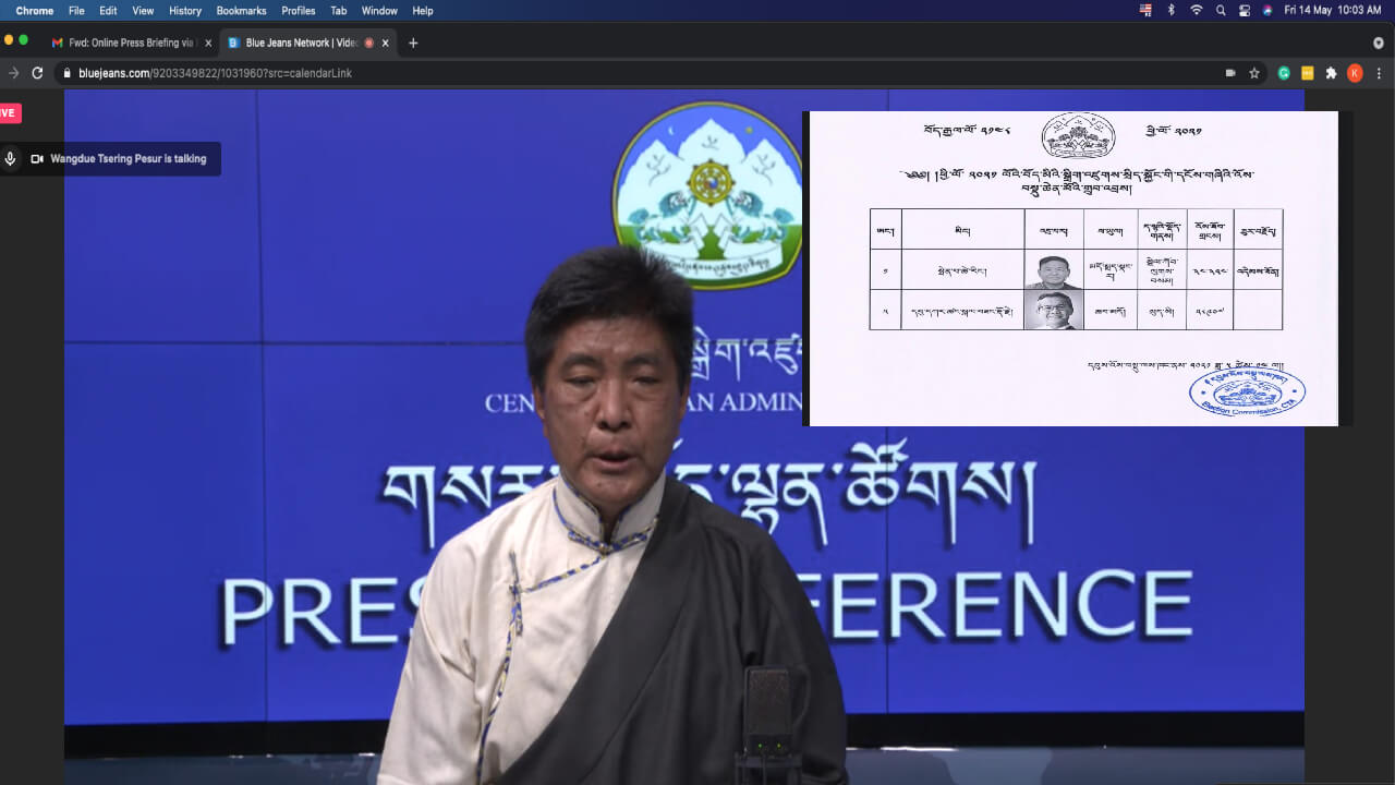 Penpa Tsering officially declared winner of 2021 Sikyong election – Tibet